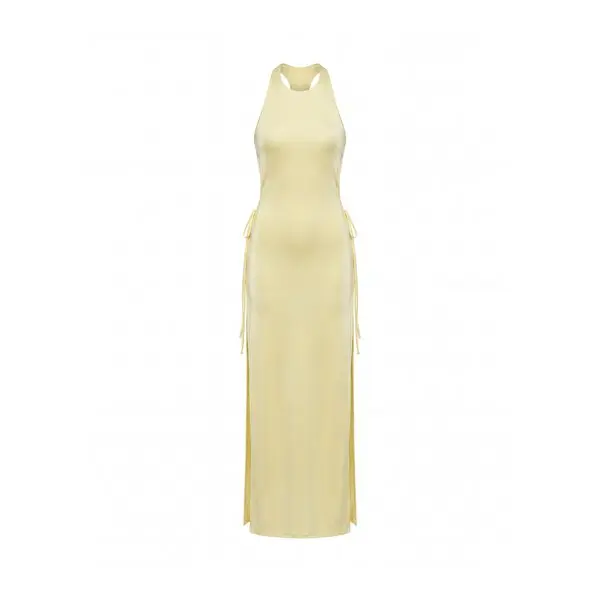 KHELA THE LABEL All Eyes Dress In Butter - Yellow