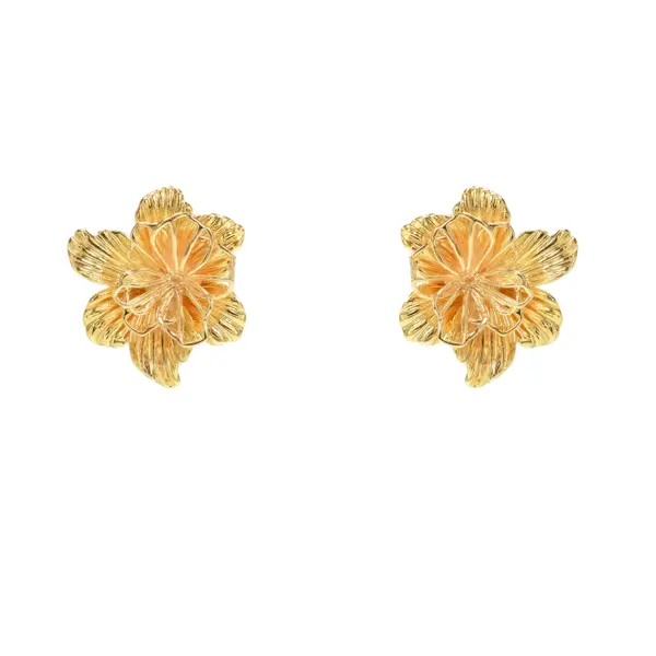 Pat’s Jewelry Solar Earrings - Gold