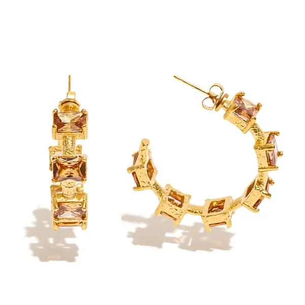 ORNARE THE LABEL Lily Hoops - Gold