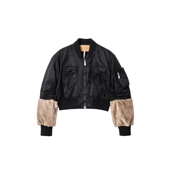 JAKKE Jenki Bomber Jacket - Black