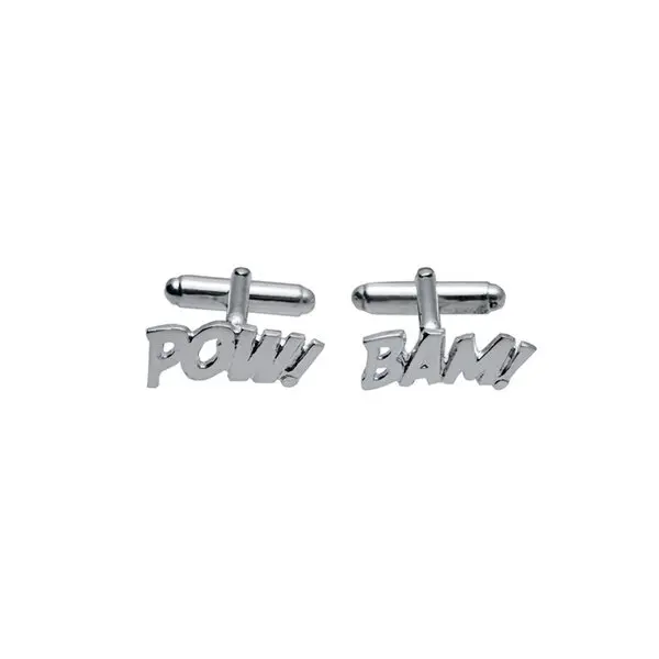 EDGE ONLY Pow! Bam! Cufflinks Sterling - Silver