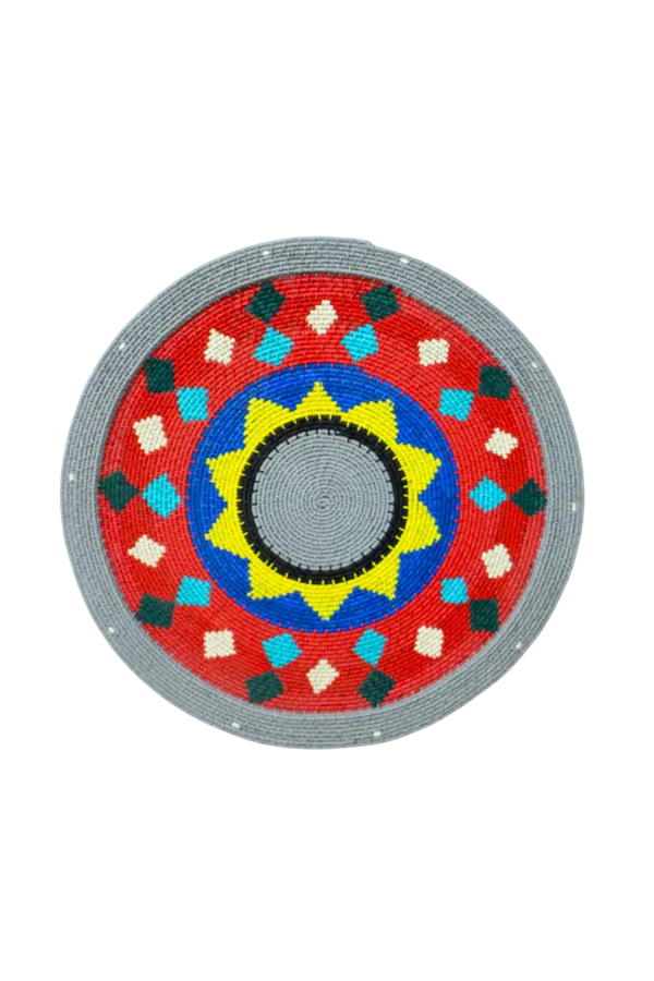 Botanical Boys Zulu Telephone Wire Plate Twenty Six Four - Brown