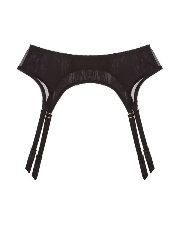 JOURNELLE Iris Suspender Belt Noir - Black