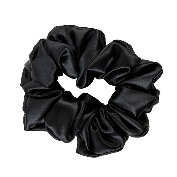 SIB SILK Sib® Silk Thick Scrunchie - Black