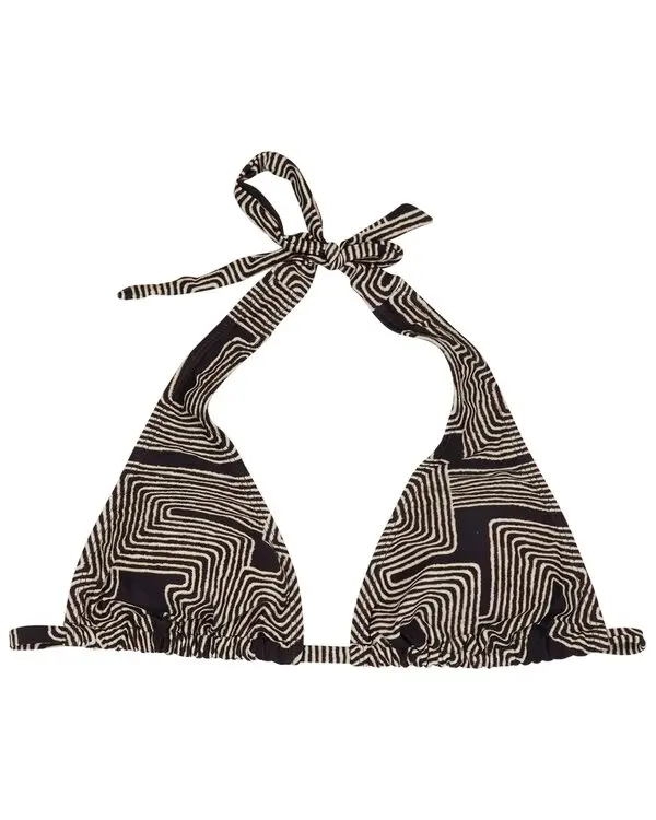 LORDS OF HARLECH Raquel Inter Twine Bikini Top - Black