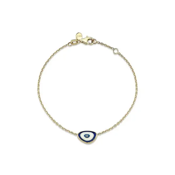 REIS JEWELLERY Yellow / Blue Esperanza Blue Bracelet Yellow Gold - Yellow/blue