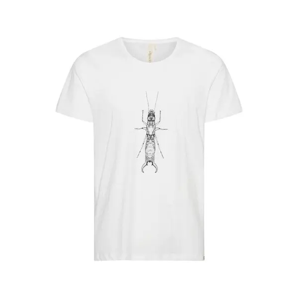 GROBUND The Organic T-shirt Manfred - White
