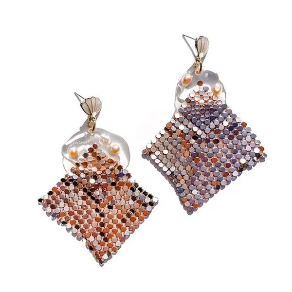 BABALOO JEWELRY Neutrals Suspended Pearl Earrings - Gold