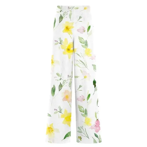 ALOHA FROM DEER Watercolor Sprint Long Loose Pants