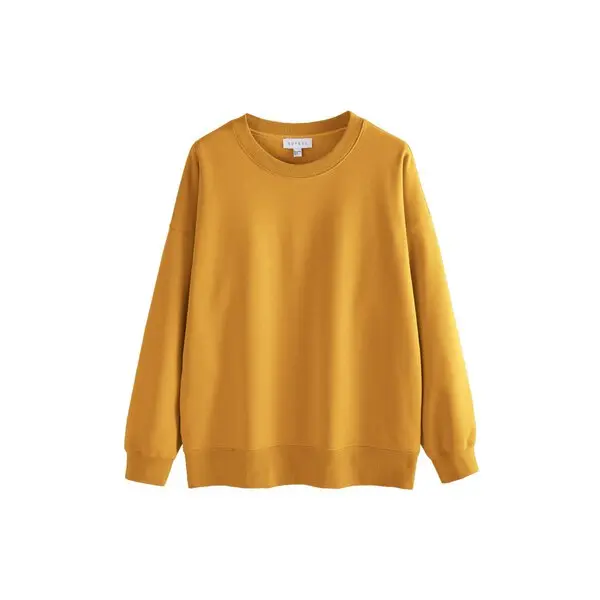 SUPESU Cubby Sweater, Oversized Honey Ginger - Yellow