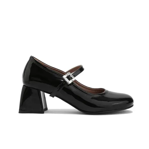 ILVI Jenno Patent Leather Pump - Black
