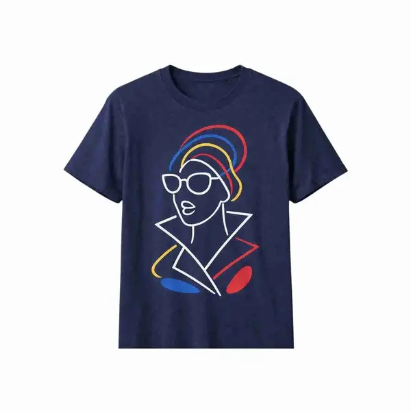 XCLAMATIONS UK Rich Aunt Tee Navy - Blue