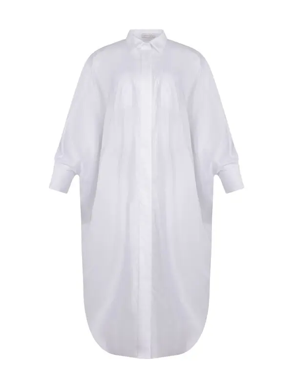 HELENE GALWAS Kada Loose Cotton Maxi Dress
