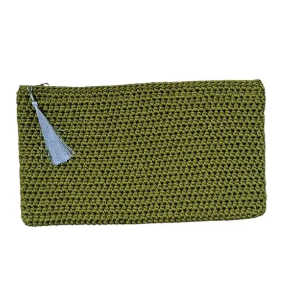SPRINGMOONATELIER Special Luxury Hand Woven Bag - Green