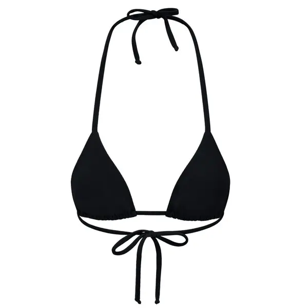 BLAKE SWIMWEAR String Bikini Top - Black
