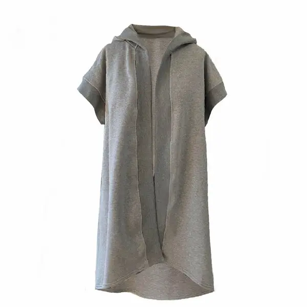 FROCK TALES Moonrise Shrug In Marl - Grey