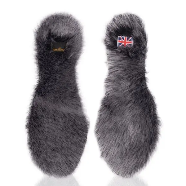 OWEN BARRY Sheepskin Insoles Graphito - Grey