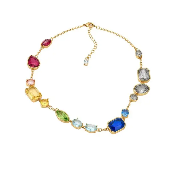 UCHI & SOTO Hanabi Mixed Stone Necklace - Gold