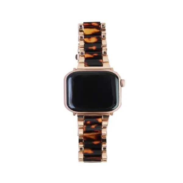Saachi Tortoise Shell Apple Watch Band - Brown