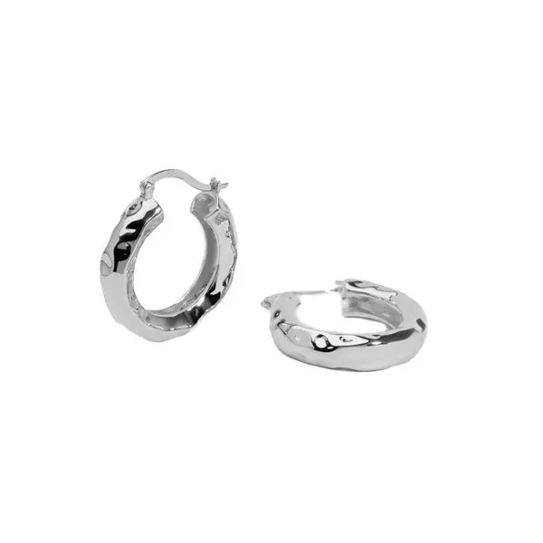 AARIA LONDON Chateau Hoops - Silver