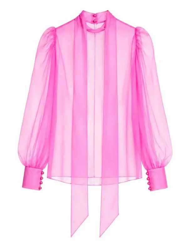 MOOD SWINGS Sugar Cloud Blouse - Pink
