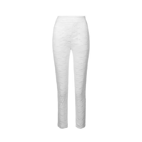 AMY LYNN Penny Lace Capri Pants - White