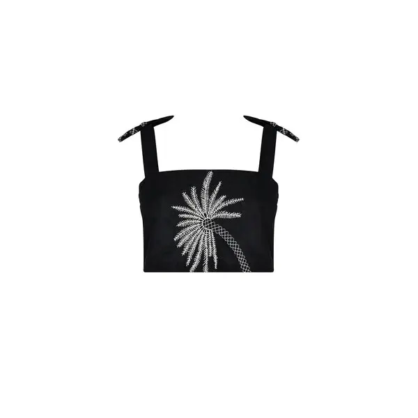 AGUACLARA Sago Palm Top - Black