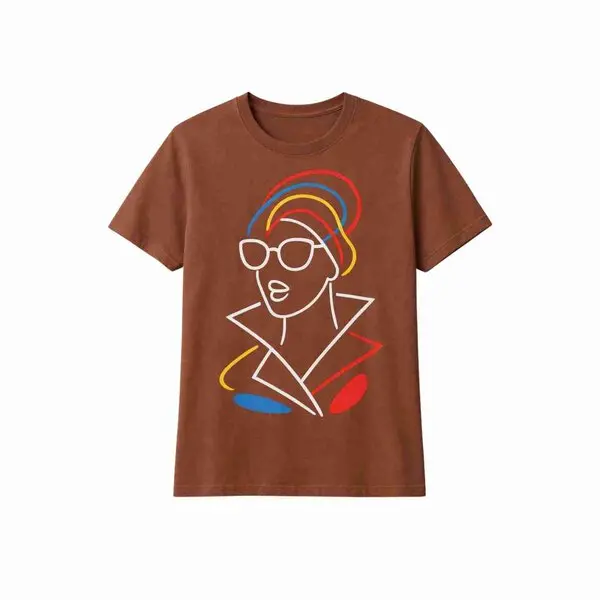 XCLAMATIONS UK Rich Aunt Tee - Brown