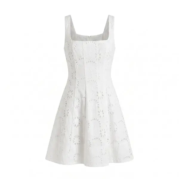 Yumi Kim Babe Eyelet Dress - White