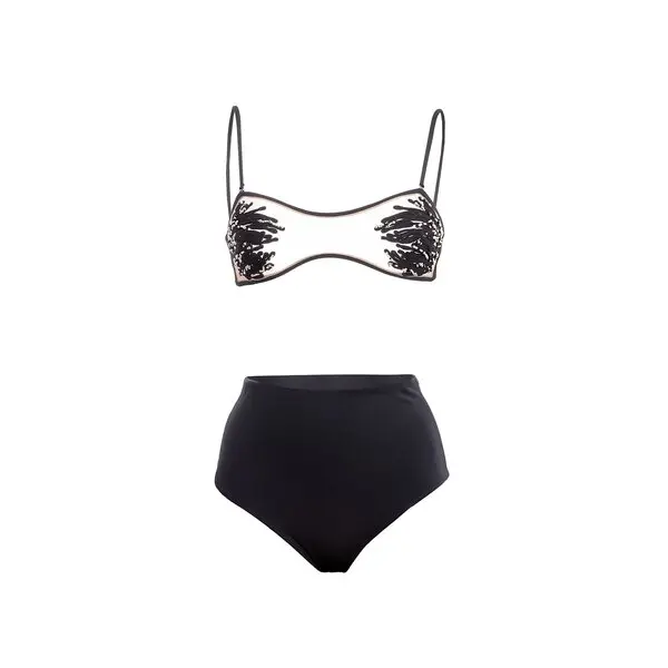 MOOREA SWIM Nadia Bandeau - Black