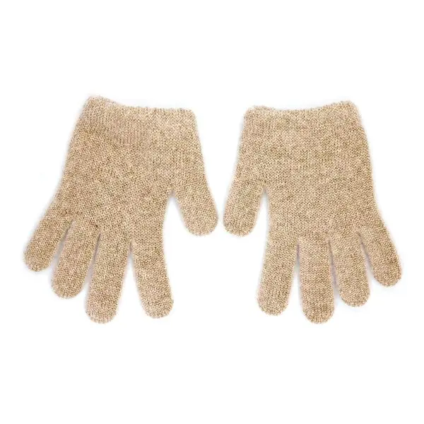 MAISON BOGOMIL Short Knit Gloves - Gold