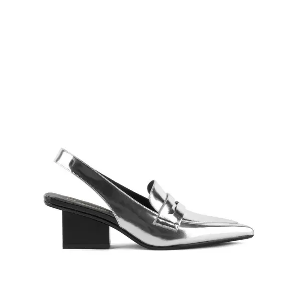 United Nude Raila Loafer Mid - Silver