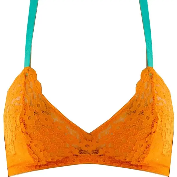 NOBLESSE OBLIGE Pop Bralette - Orange