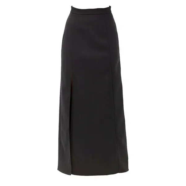 MAISON BOGOMIL Slit Skirt - Black