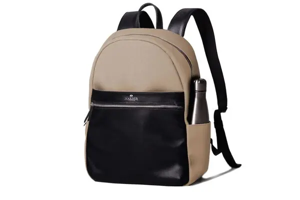 HARBER LONDON Office Backpack Camel - Yellow