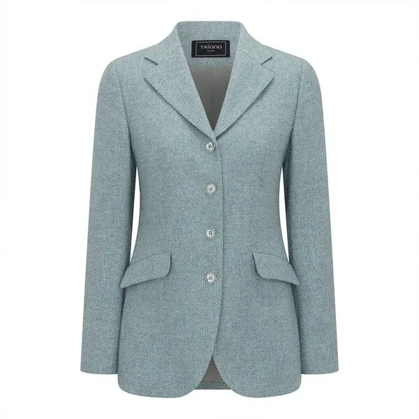 TRIONA Ocean Fiadh Irish Tweed Jacket - Blue