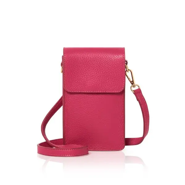 BETSY & FLOSS Vico Small Crossbody Bag In Fuchsia - Pink