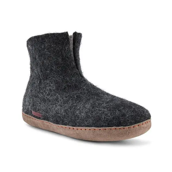 BETTERFELT High Boot With Suede Sole - Black