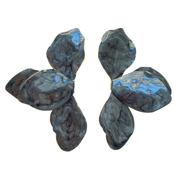 SMILLA BRAV Earrings Bloom - Grey