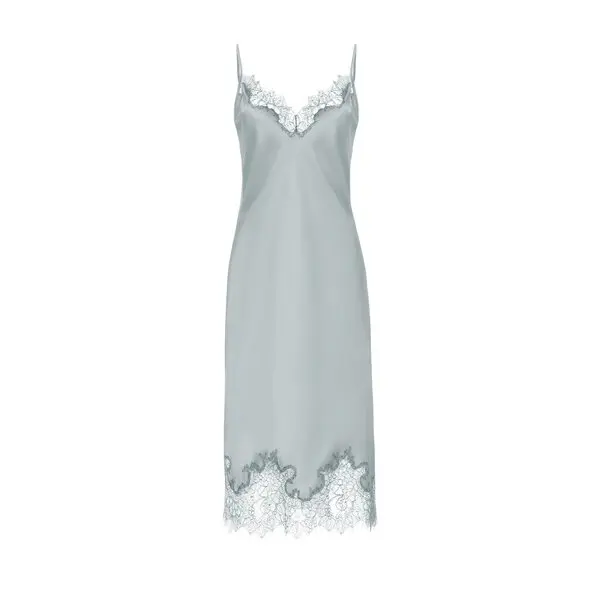 AVENUE 8 Silk Lace Detailed Midi Cami Dress Baby