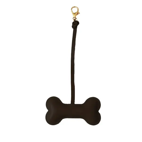 F3ROG BY RANA Dog Bone Keychain - Brown