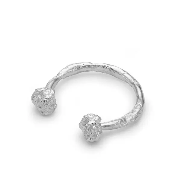 EVA REMENYI Archaic Nugget Ring - Silver