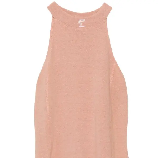 PALOMA LIRA Logo Upcycled Top - Orange