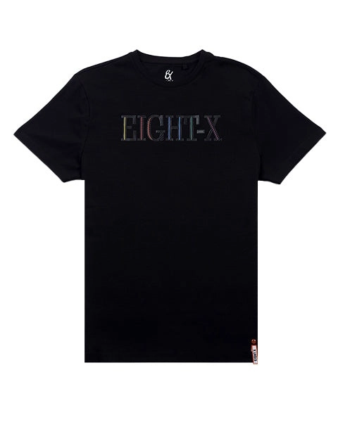 EIGHT X Color Hues Graphic T-shirt - Black