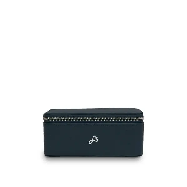 FENELLA SMITH Navy Idris Valet Case - Blue