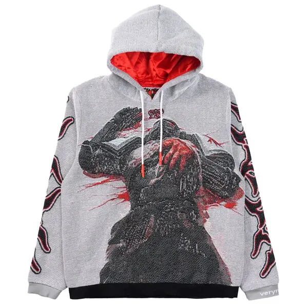 VERYRARE Dead Soldier Martyr Hoodie - Grey