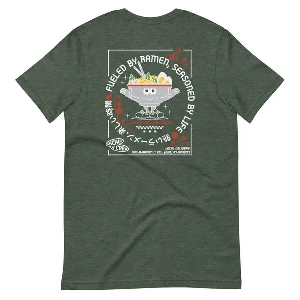ANCHOR & CREW Forest Ra House Dial-a-local Organic Cotton T-shirt - Green