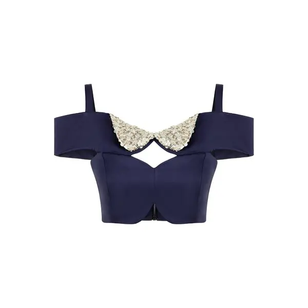 SAINT ONES Auraveyn Top - Blue