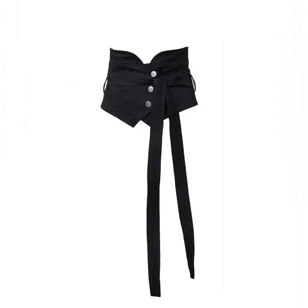 METAMORPHOZA Obi Belt - Black