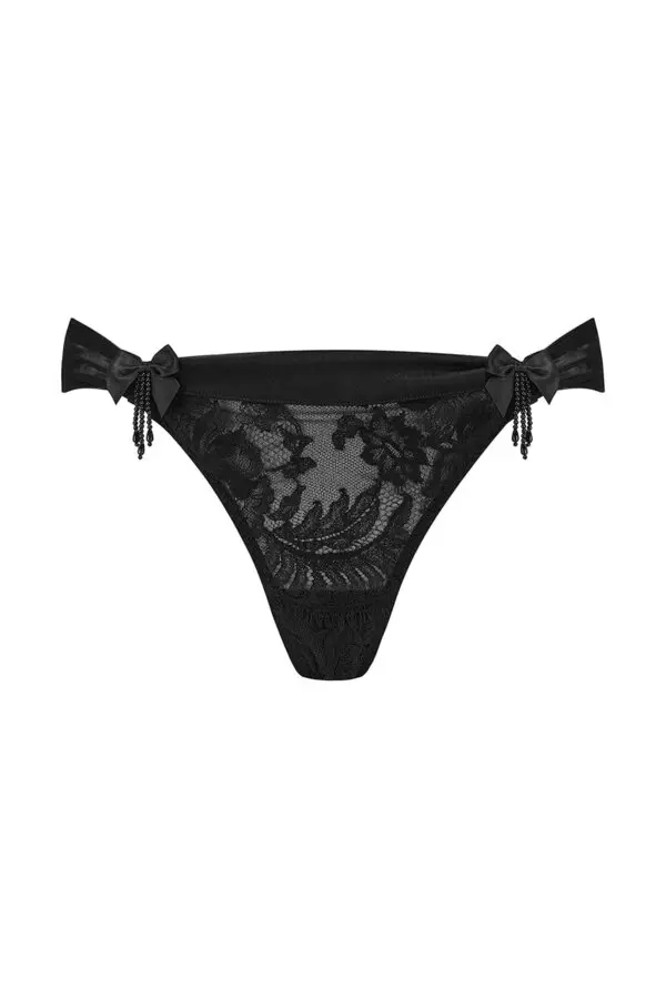 SCARLETT GASQUE Dorothy Thong - Black